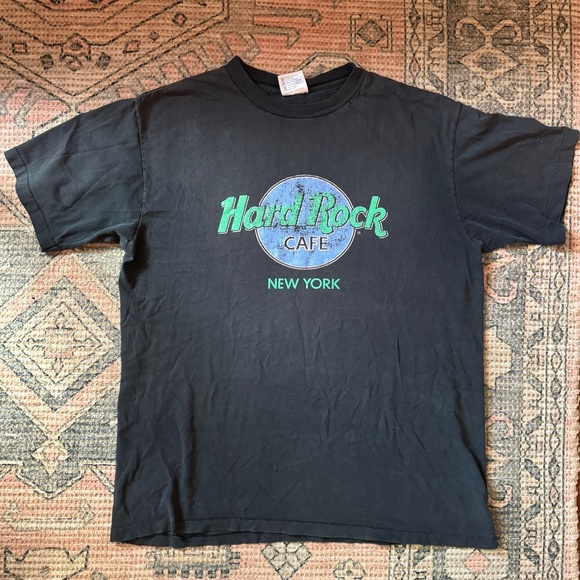 Hard Rock Cafe | Shirts | Vintage Hard Rock Cafe New York Tshirt | Poshmark